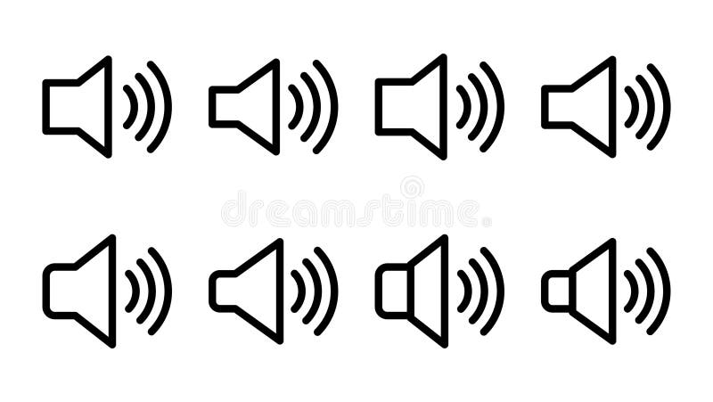 Speaker Icon . Volume Icon Vector. Loudspeaker Icon Vector. Sound ...