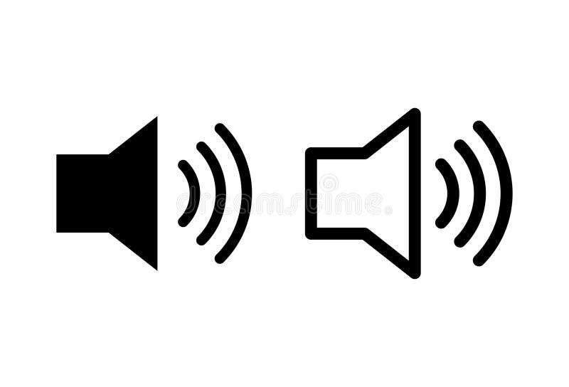 Speaker Icon . Volume Icon Vector. Loudspeaker Icon Vector. Sound ...