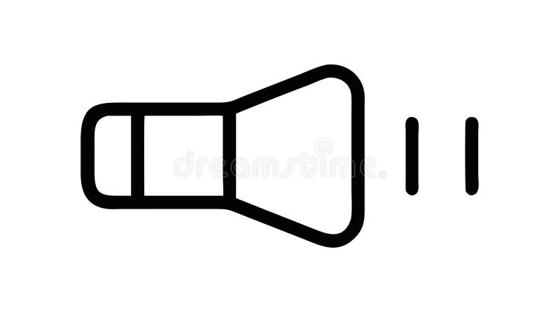 Speaker Icon with Sound Waves Indicating High Volume, Vector Design ...