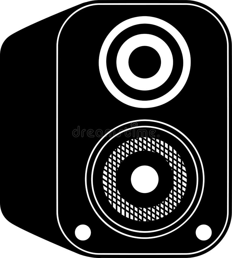 Speaker Icon Vector stock vector. Illustration of audio - 133040279