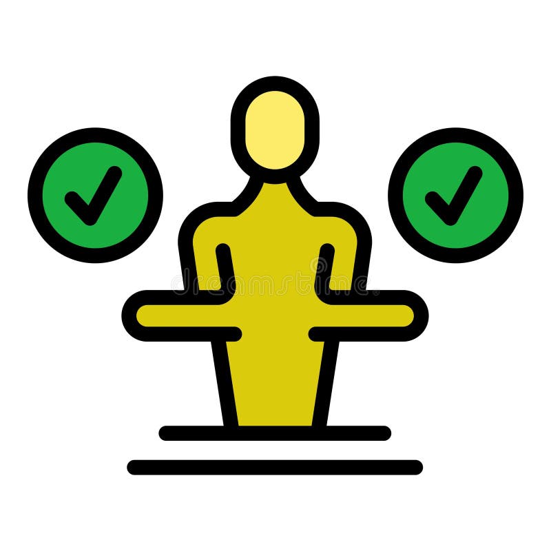 Speaker Leader Icon Vector Flat Stock Illustration - Illustration of ...