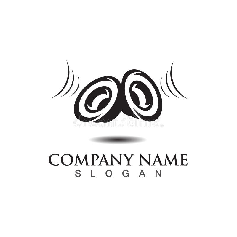 Speaker Logo Sound System Vector Creative Design Stock Illustration ...