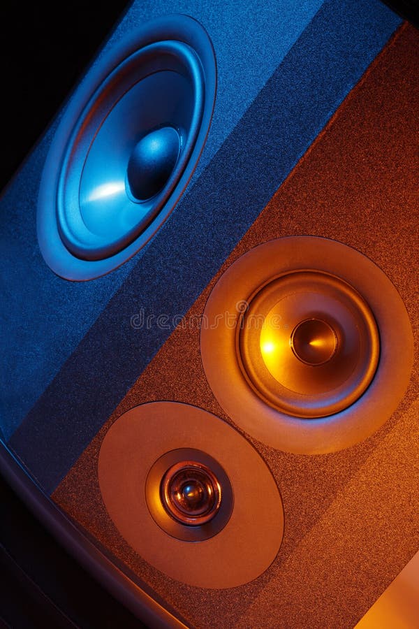 Speaker / Loudspeaker stock photo. Image of sound, flicks - 35662072