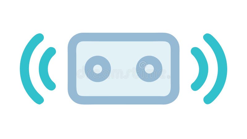Speaker Medium Volume Icon Flat Design Audio Control, Vector Design Generative AI Stock Vector ...