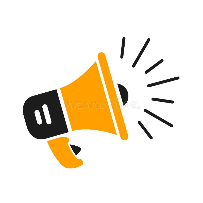 Speaker Megaphone Isolated Vector Illustration Stock Vector ...