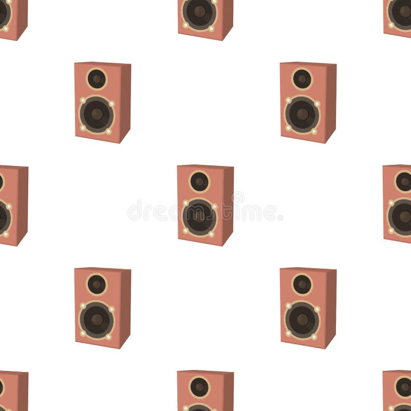 Speaker Box Pattern Seamless Stock Vector - Illustration of metal ...