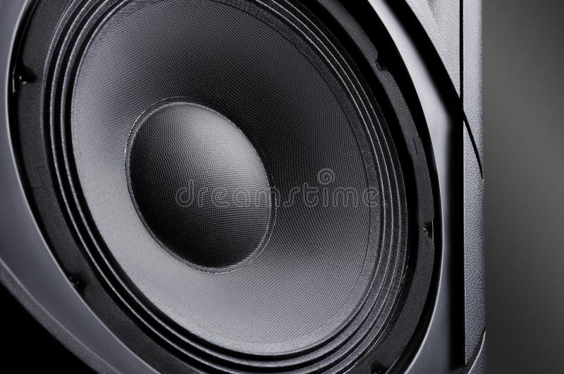 Speaker. Music. stock photo. Image of band, closeup, design - 76671640