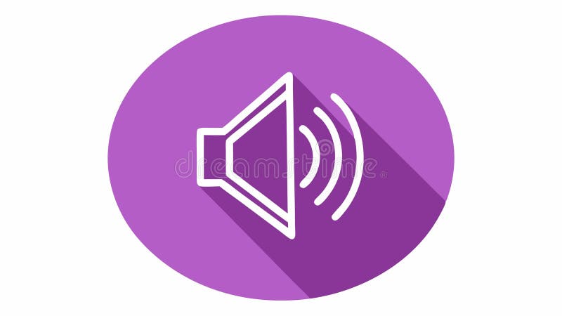 Speaker with Radiating Lines, Symbolizing Active Sound and Voice, Vector Design Generative AI ...