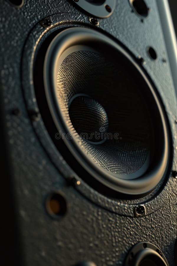 Speaker on a Table. Perfect for Technology or Audio Related Projects ...