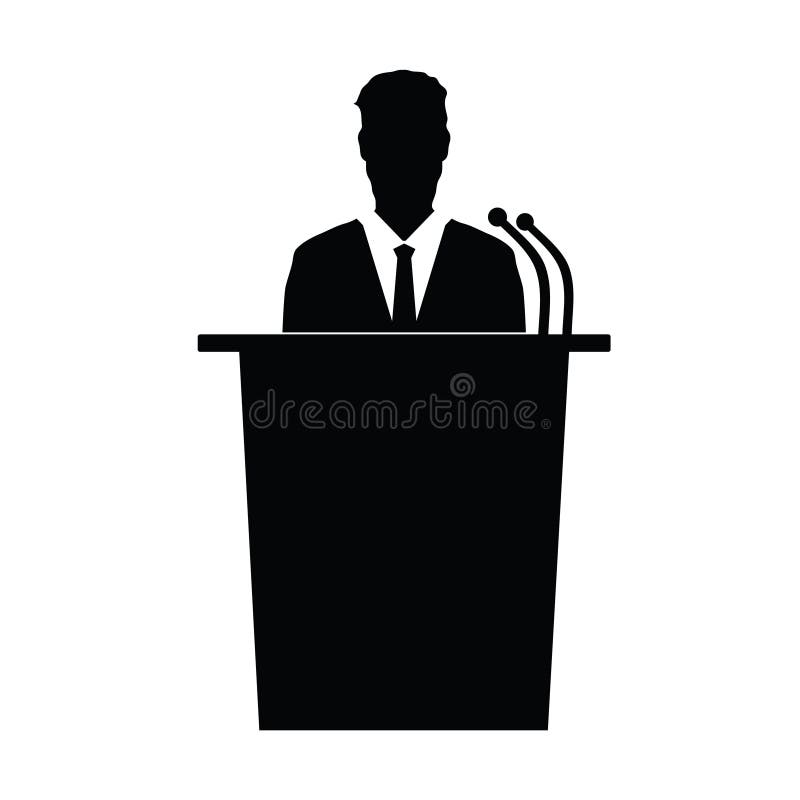 Silhouette Presenter Stock Illustrations – 2,481 Silhouette Presenter ...