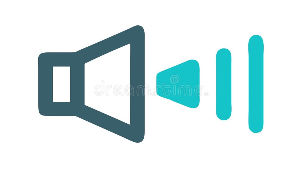 Speaker Volume Max Icon, Audio Control Graphic, Vector Design ...