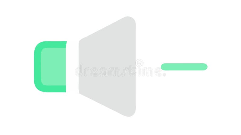 Speaker Volume Outline, Audio Control Icon, Vector Design Generative AI Stock Vector ...