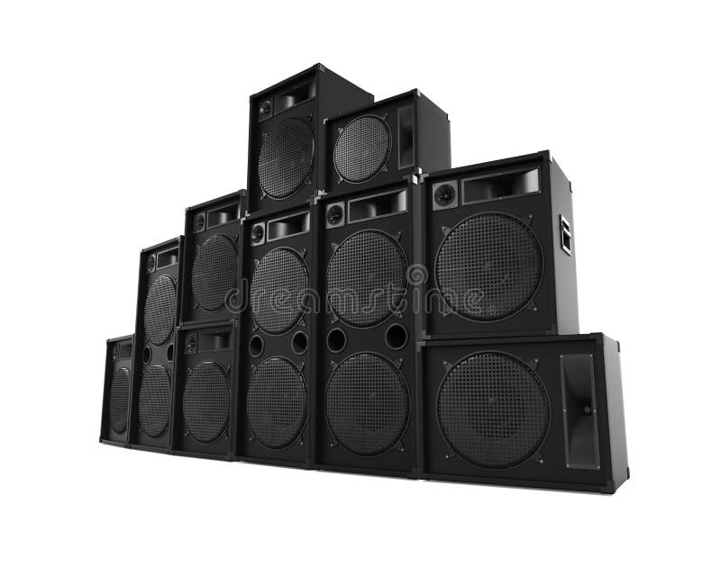 Outdoor Concert Stage stock illustration. Illustration of isolated ...