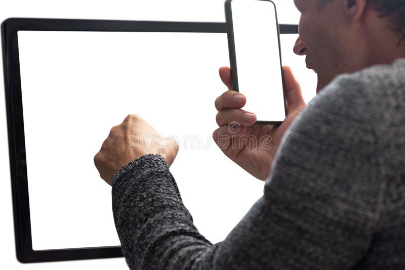 Speaking with Customer Support Stock Photo - Image of call, crisis ...