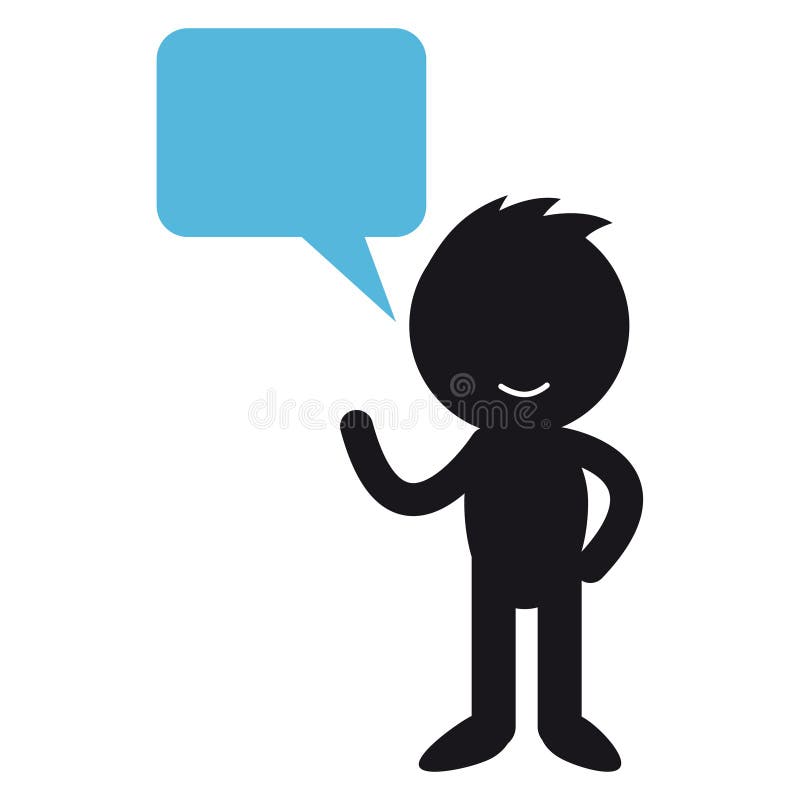 Stickman Speaking Stock Illustrations – 124 Stickman Speaking Stock ...