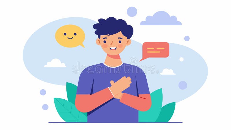 He Speaks Kindly To Himself Using Positive Selftalk and Refraining from ...