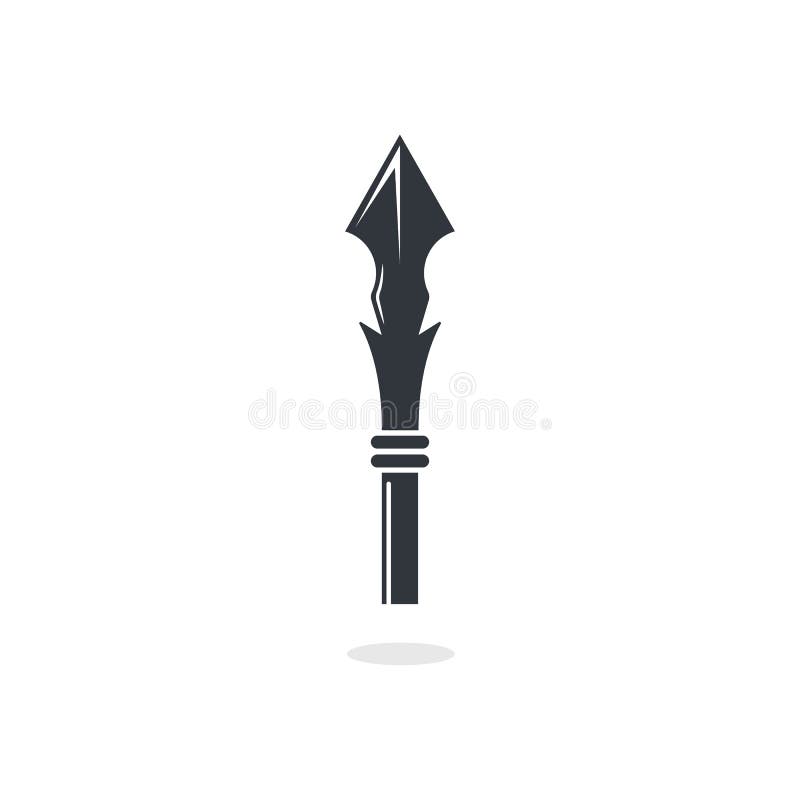 Spear Icon Vector Illustration Design Stock Vector - Illustration of ...