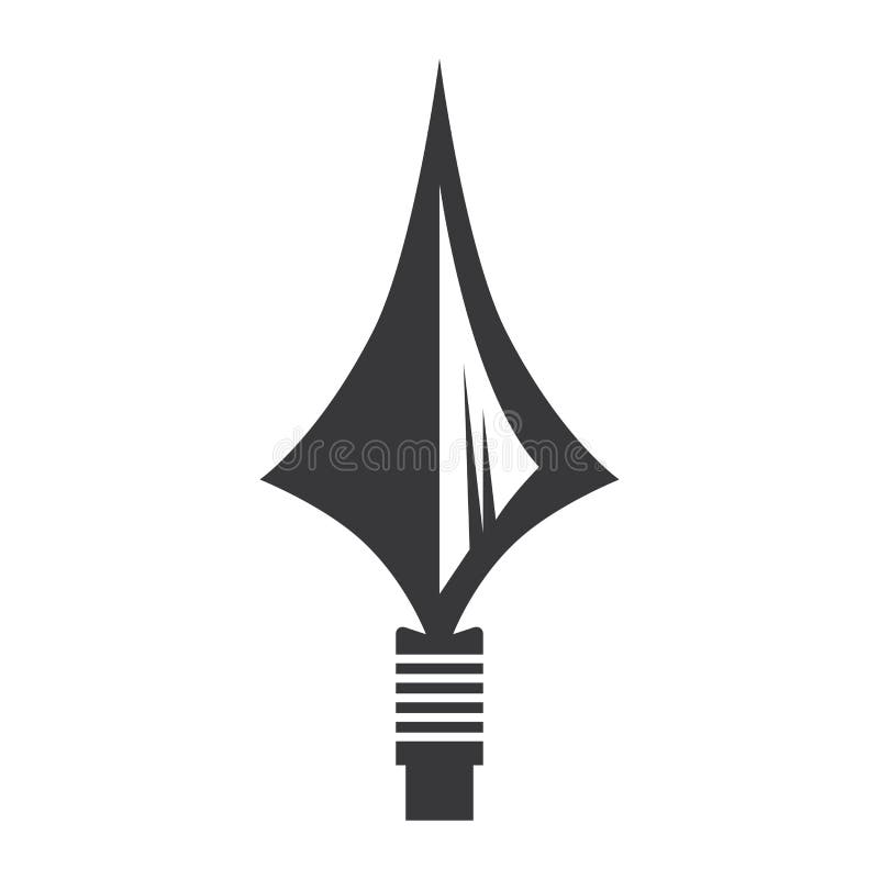 Abstract Black White Spear Shape Stock Illustrations – 134 Abstract ...