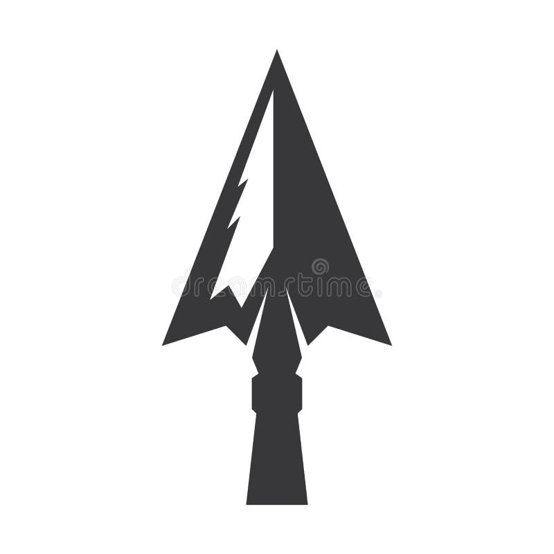 Abstract Black White Spear Shape Stock Illustrations – 134 Abstract ...