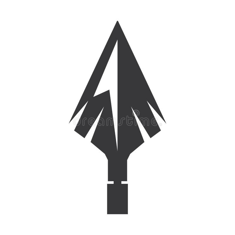 Abstract Black White Spear Shape Stock Illustrations – 134 Abstract ...