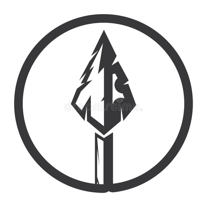 Abstract Black White Spear Shape Stock Illustrations – 134 Abstract ...