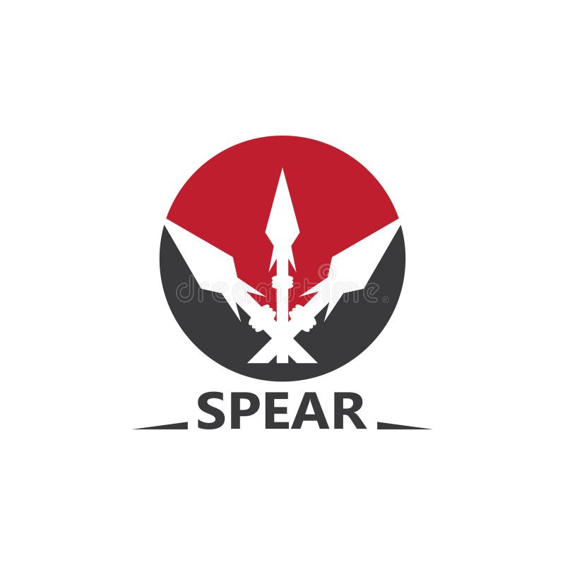 Spear Logo and Symbol Vector Design Illustration Stock Illustration ...