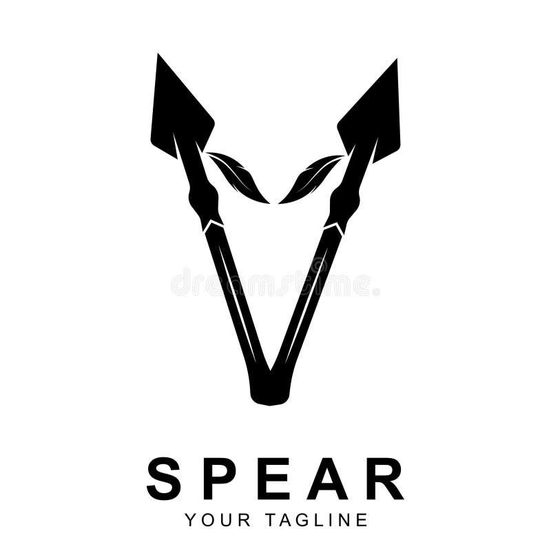Spear logo vector stock vector. Illustration of logo - 277469766