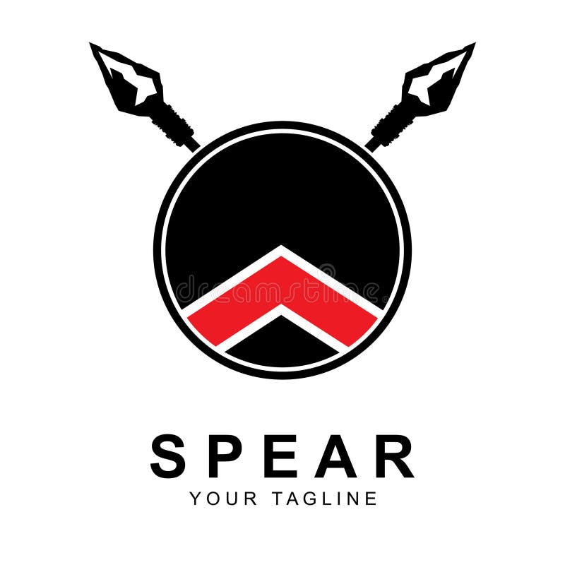 Spear logo vector stock vector. Illustration of military - 277469793