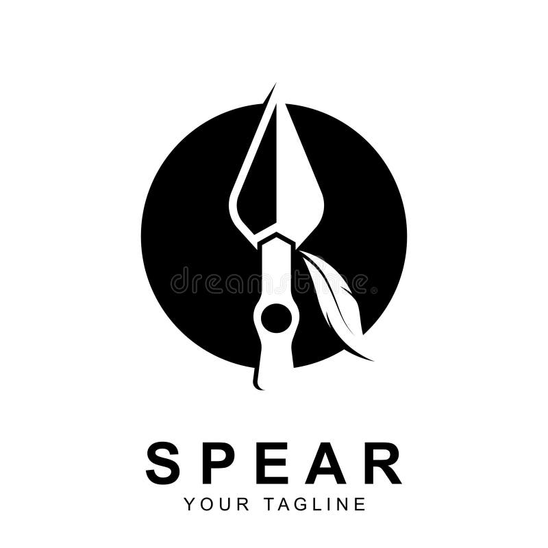 Spear logo vector stock vector. Illustration of spear - 277469769