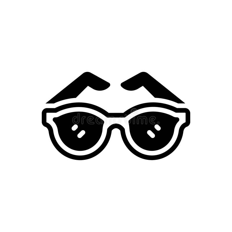 Black Solid Icon for Spec, Imagination and Fantasy Stock Illustration ...