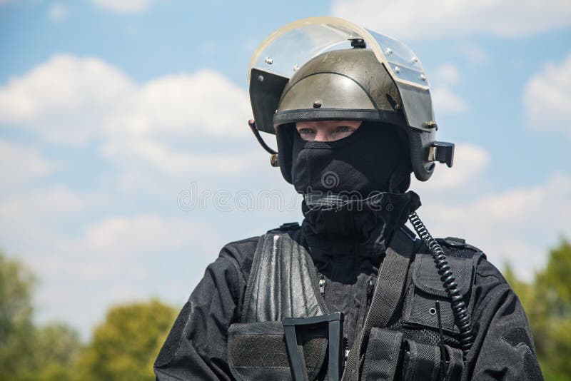 Spec Ops Police Officers SWAT Stock Image - Image of officer, attack ...