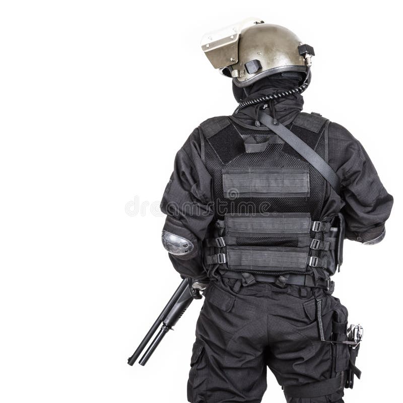 Spec ops stock photo. Image of police, mask, back, swat - 44645628