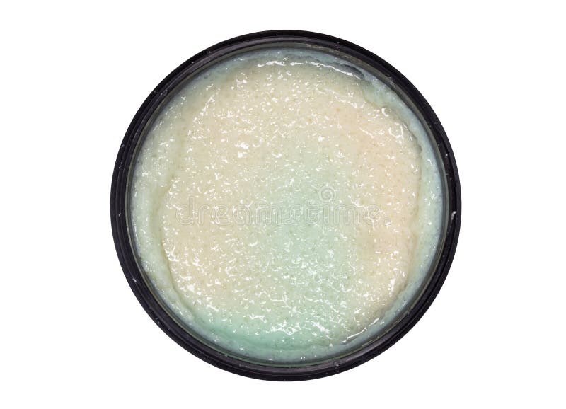 Creamy Yellow Lotion Isolated Stock Image - Image of healthy, white ...