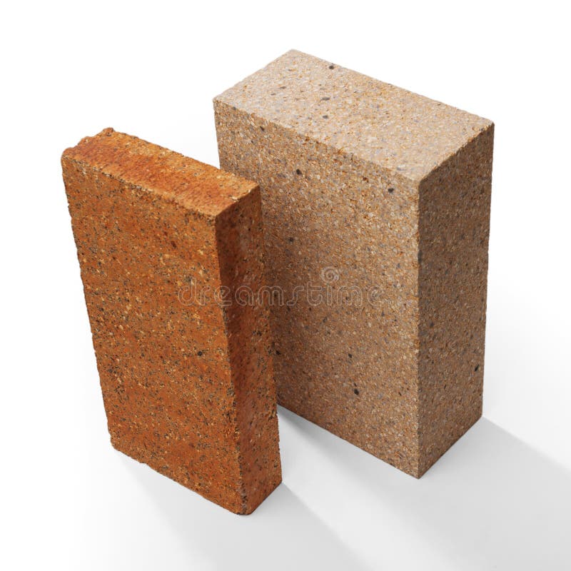 Special bricks, firebricks stock photo. Image of bricklayer - 40223440