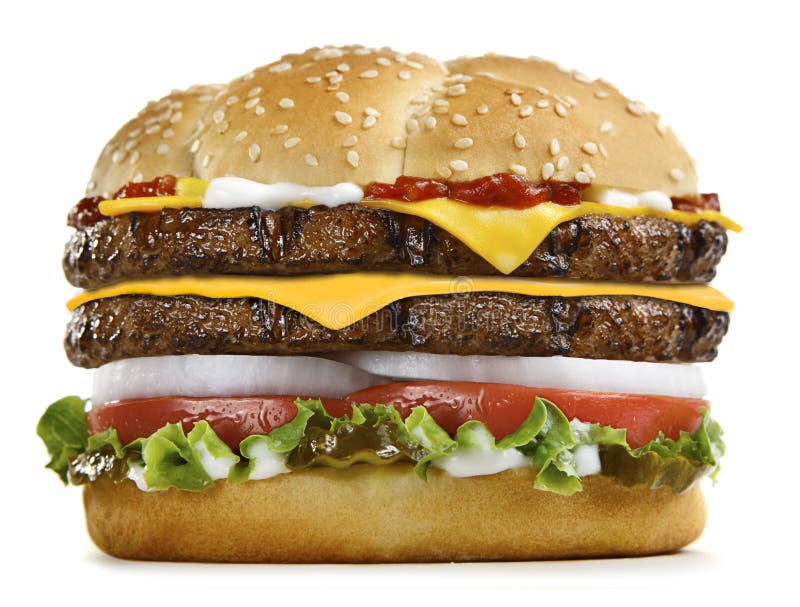 Burger stock image. Image of lunch, nutrition, onion - 26308703