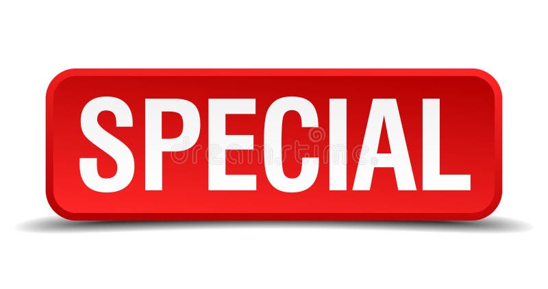 Special button stock vector. Illustration of template - 121050051