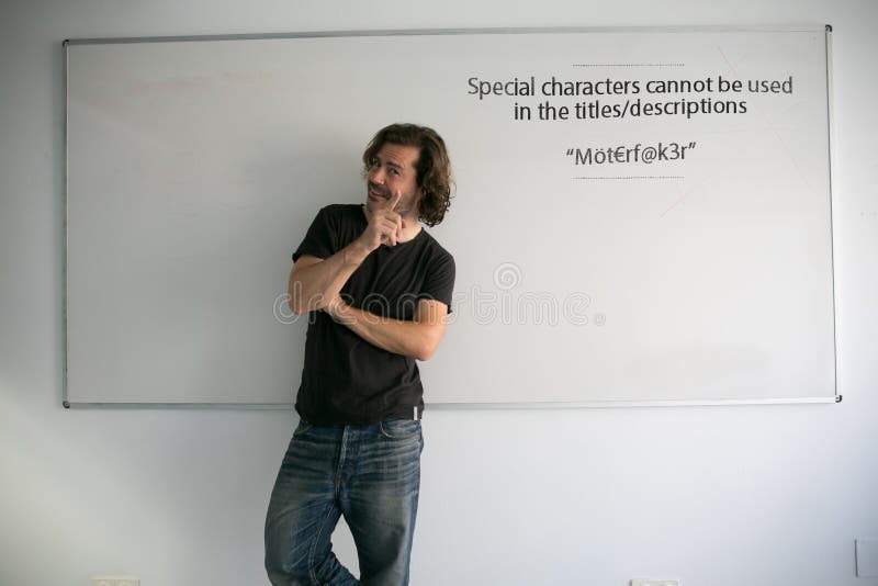 Special Characters Cannot Be Used in the Titles or Descriptions Stock ...