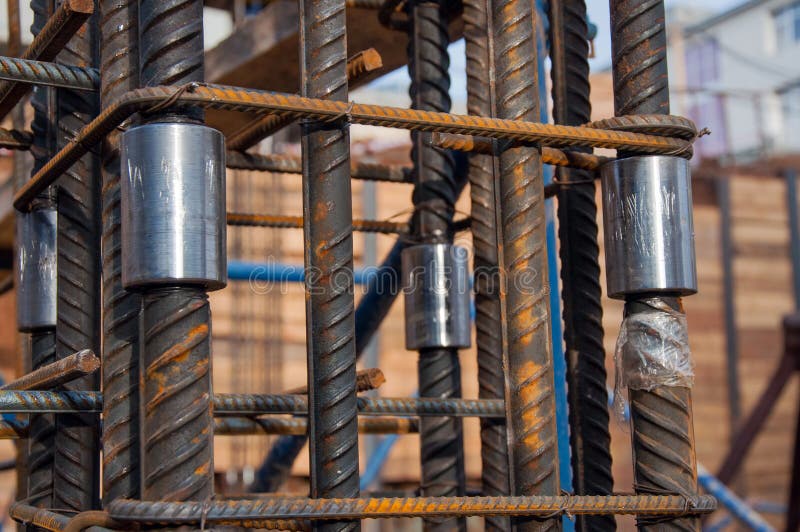 A Special Connection of Reinforcement To Each Other. Building ...