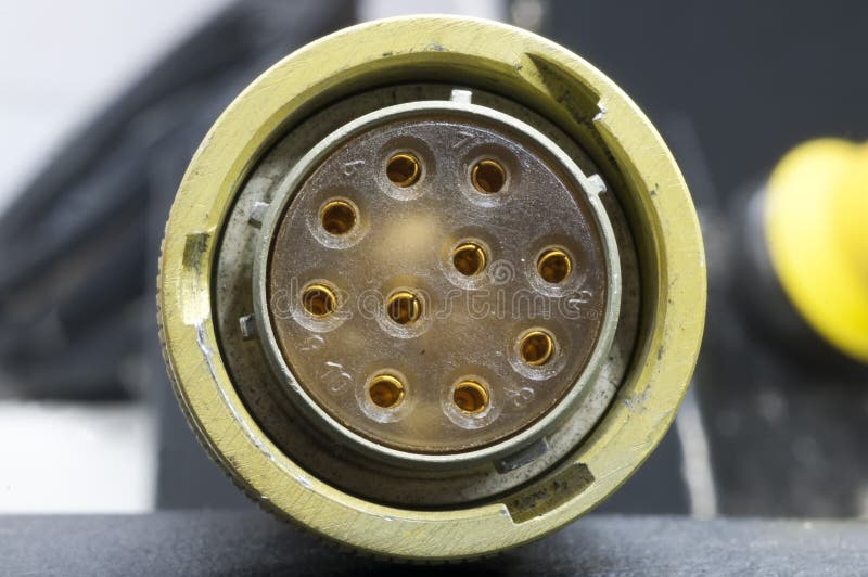 Special Connectors CAN Type Stock Image - Image of socket, cable: 179113921