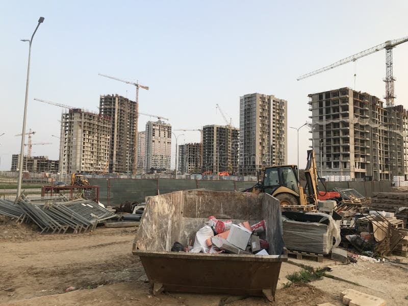 A Special Container for the Collection of Heavy Construction Waste ...