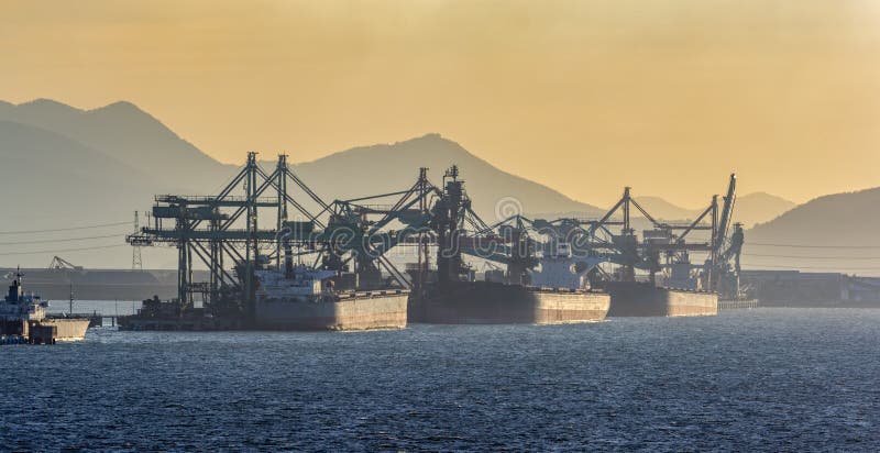 Special Continuous Ship Coal Unloader Stock Photo - Image of cargo ...