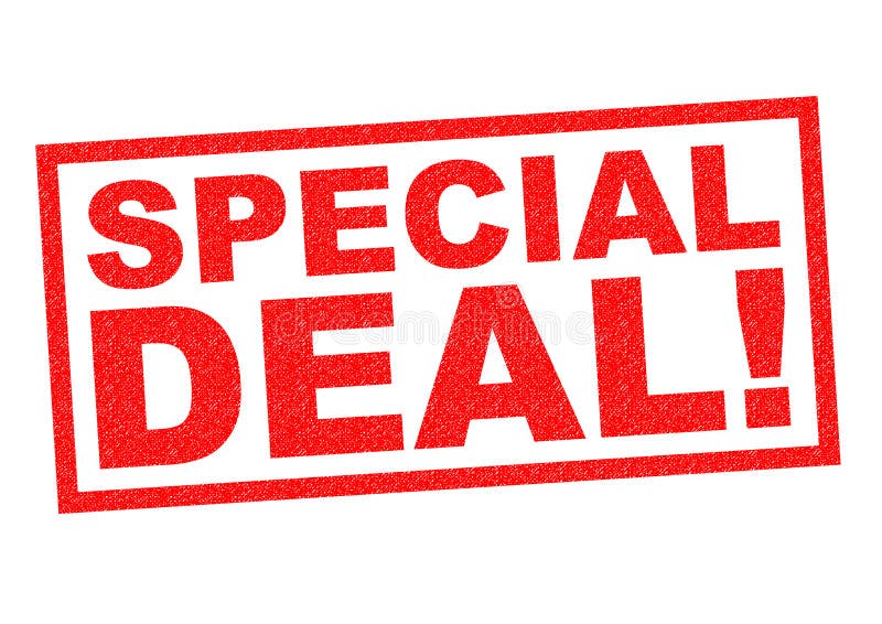 SPECIAL DEAL! stock illustration. Illustration of buying - 88005801