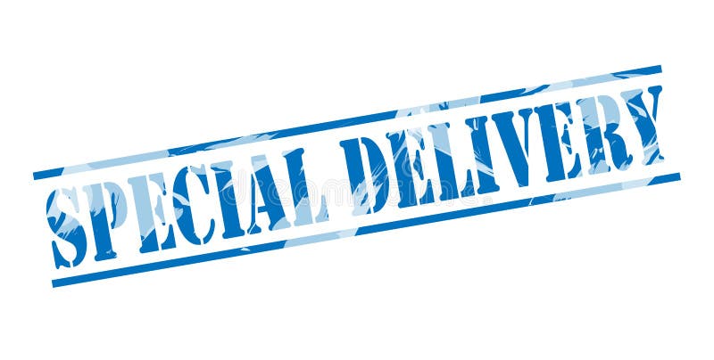 Delivery Man in Blue Uniform. Vector Stock Vector - Illustration of ...