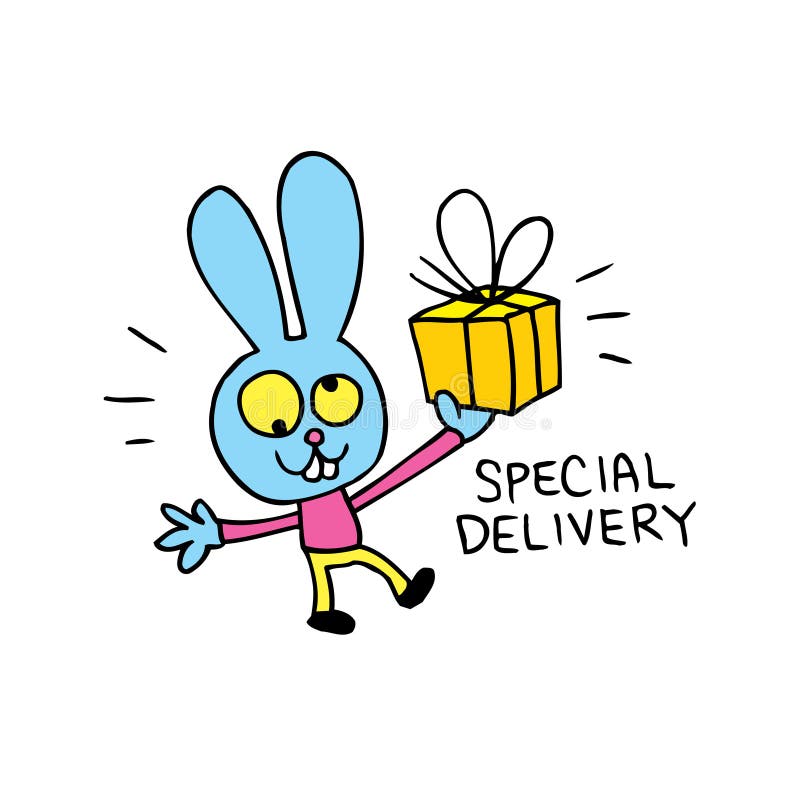 Special delivery stock vector. Illustration of offer - 79827253