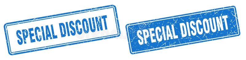 Special Discount Stamp Set. Special Discount Square Grunge Sign Stock ...