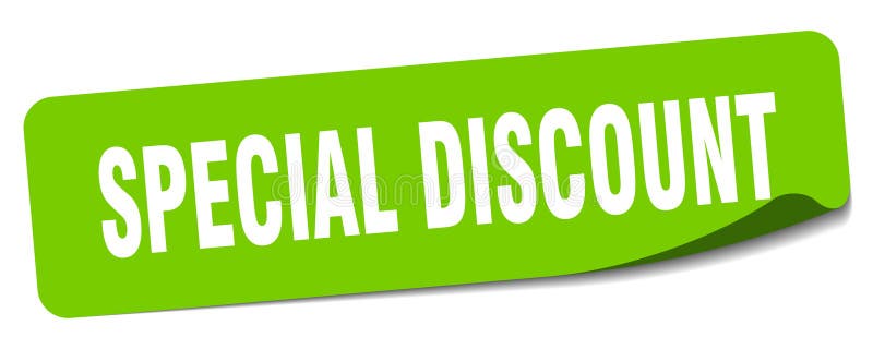 Special Discount Sticker. Special Discount Label Stock Vector ...