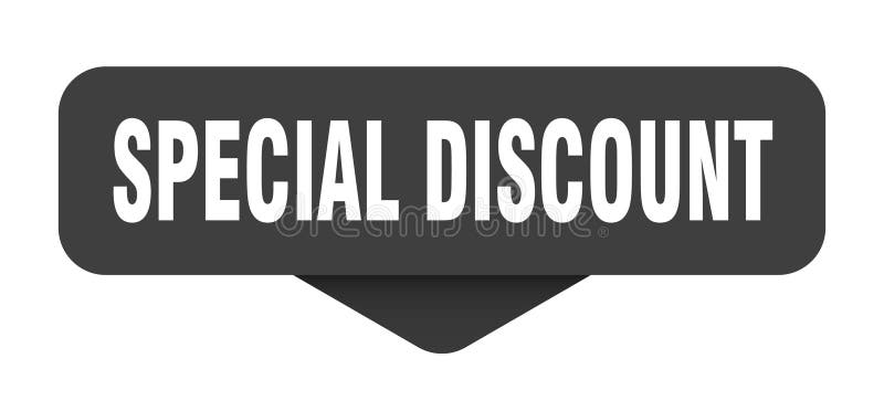 Special Discount Sticker. Special Discount Sign on Transparent ...