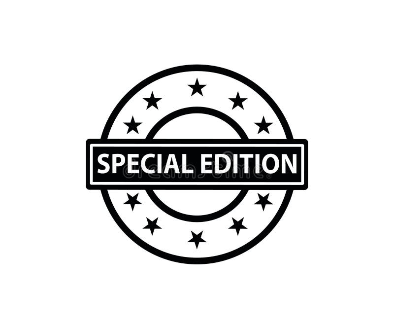 Special Edition Icon Vector Logo Design Template Stock Vector ...