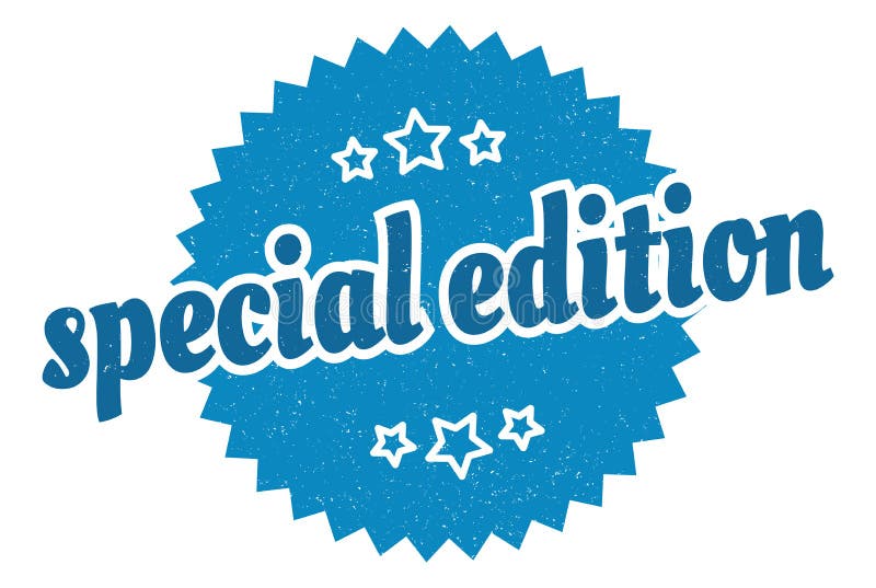 Special Edition Sign. Special Edition Vintage Retro Label Stock Vector ...