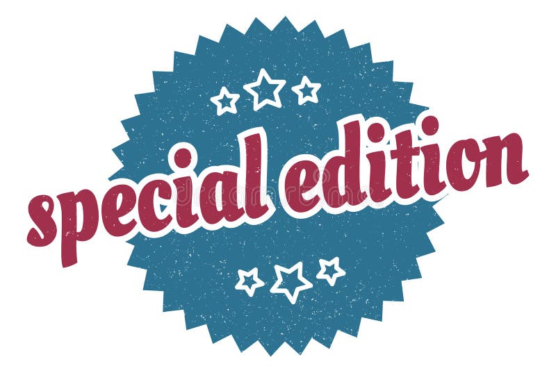 Special Edition Sign. Special Edition Vintage Retro Label Stock Vector ...